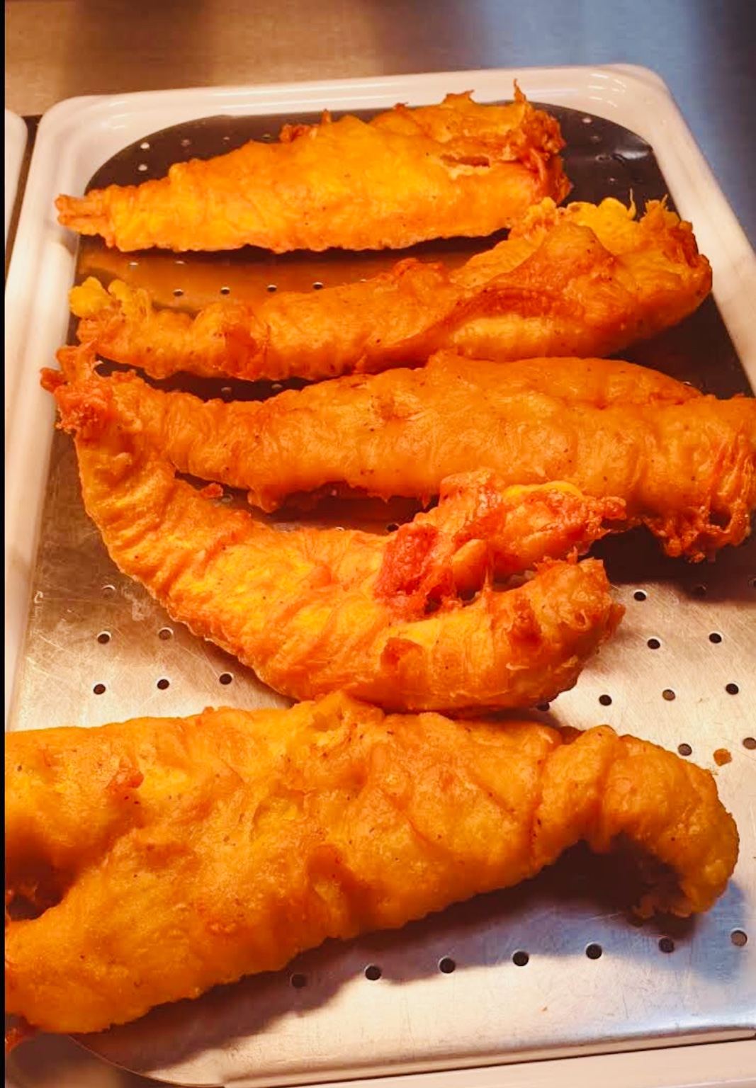 CRISPY BATTERED POLLACK FISH – Spice Aromas by Manisha